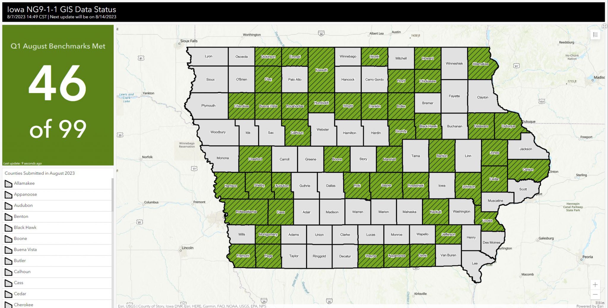 August 2023 Lunch & Learn: NG9-1-1 GIS Updates - Iowa Geographic ...